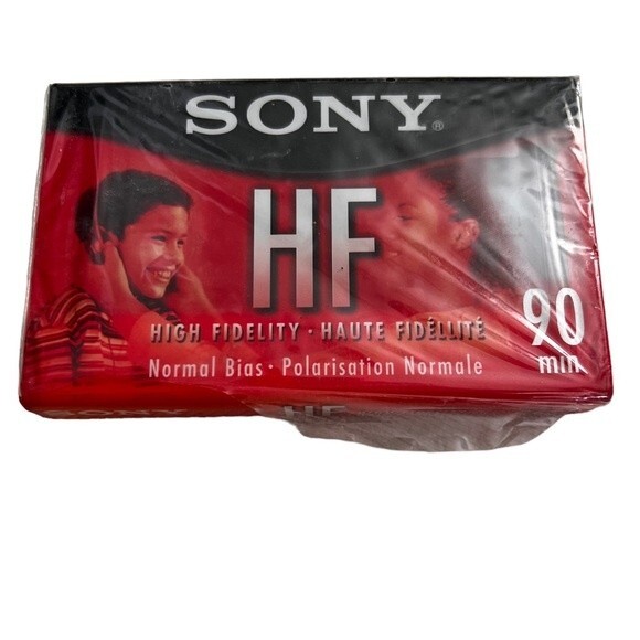 Sony | Media | New Sony Hf 9 High Fidelity Normal Bias Cassette Tape ...